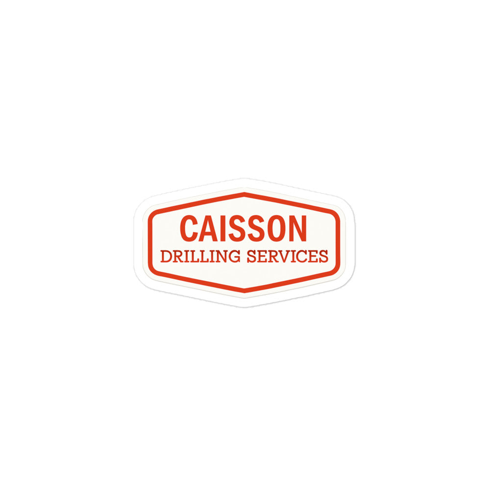 Caisson Drilling Sticker – El Camino Cotton Company
